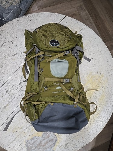 Osprey Aether 85 Green Backpacking Backpack Size M | eBay