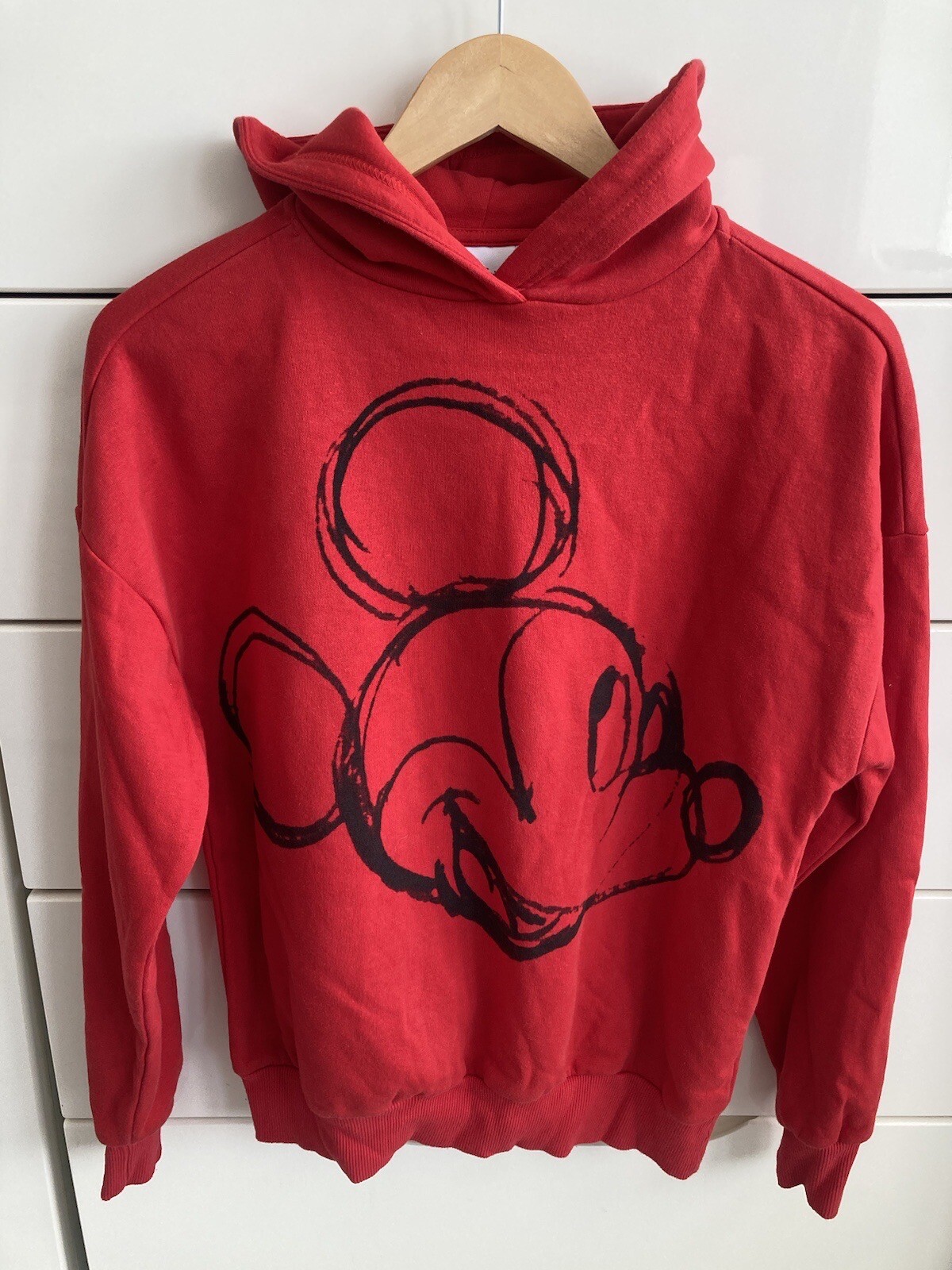 Disney Mickey Minnie Mouse Ladies Classic Red Pullove… - Gem