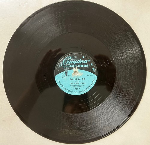 The Four Larks 78RPM Night And Day / Go Baby Go Guyden 707 VG to VG+ ...
