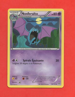 Pokemon Nr. 54/135 - Nosferalto - PV80 (A6349) | eBay.de