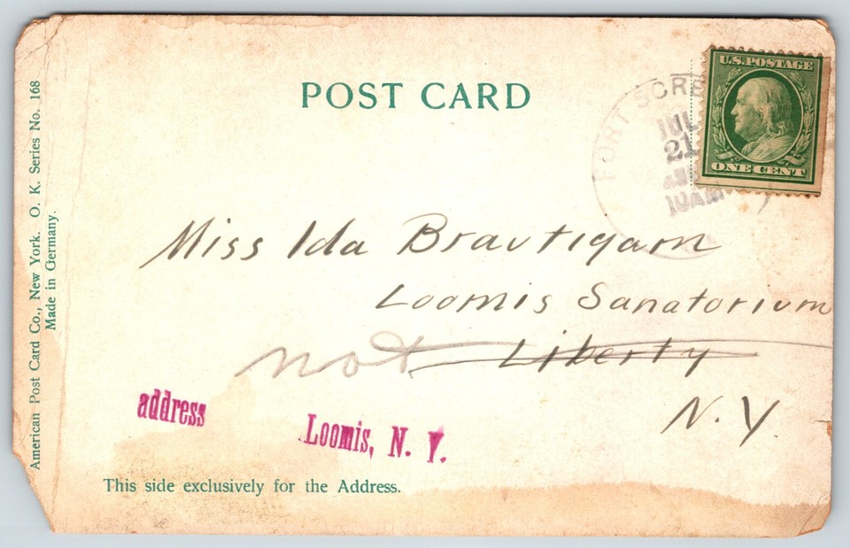 Postcard Liberty St. East From Bull St. Savannah Georgia Posted | eBay