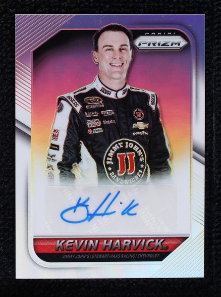 2016 Panini Prizm NASCAR - Driver Signatures #KH Kevin Harvick (AU) for ...