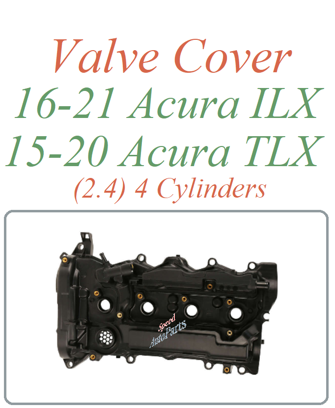 Engine Valve Cover Fit 15-20 Acura TLX 16-21 Acura ILX 15-17 CRV 2.4 L4 ...