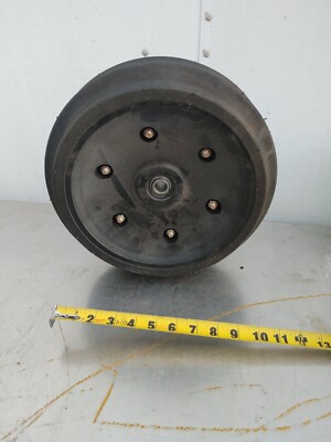 4" X 12" Press Wheel Assembly Dual Rib | eBay