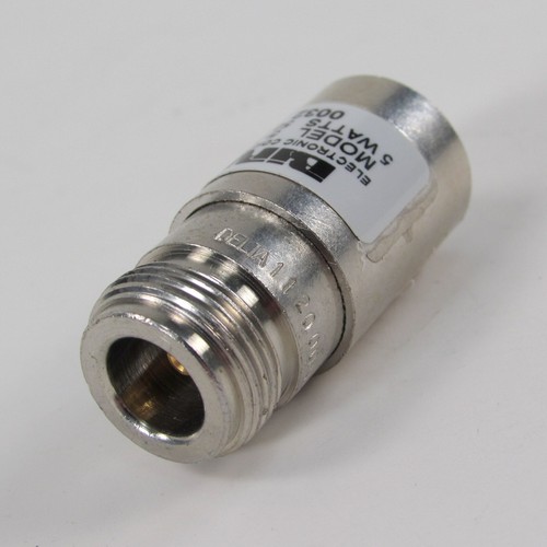 LOT of 2 BIRD Termaline 5-T-FN Coaxial Resistor 5 WATTS 50 OHMS Female ...