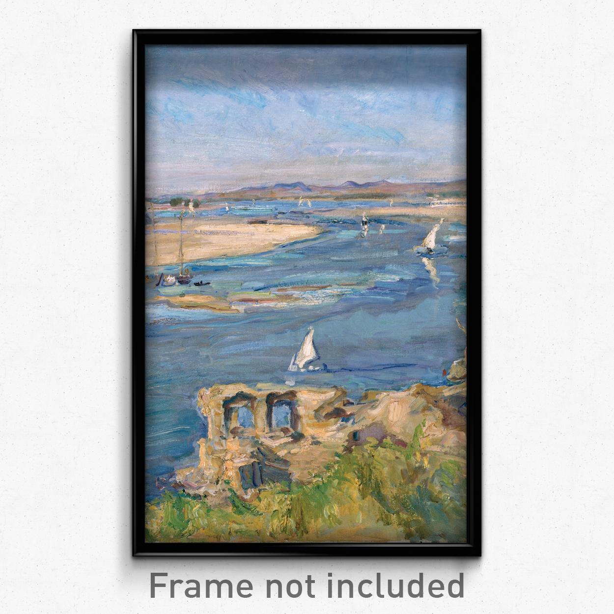 Max Slevogt - The Nile near Aswan Print 11x17 Art Poster | eBay