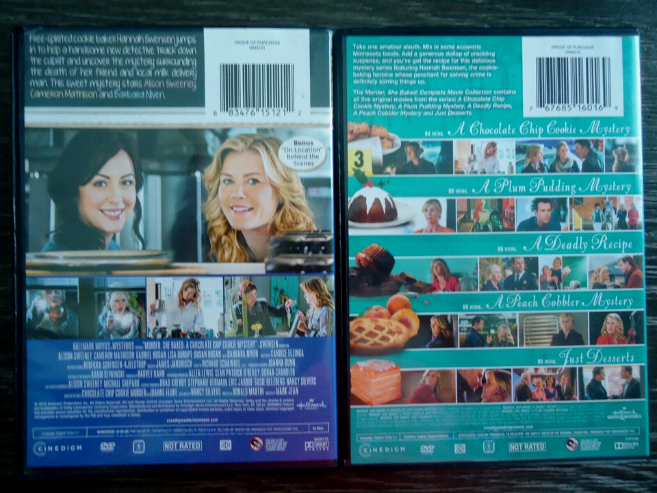 Hallmark Murder, She Baked DVD Set | eBay