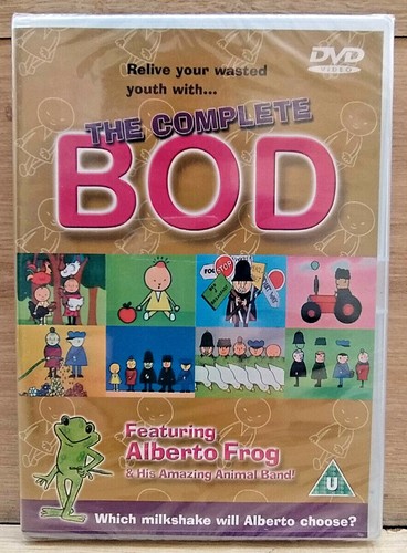 The Complete Bod Featuring Alberto Frog DVD Brand New & Factory Sealed ...