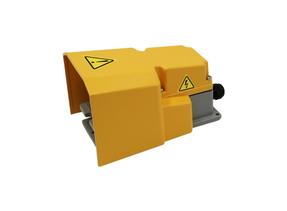 Extra Heavy Duty Foot Switch Pedal W Guard Cast Aluminum 15A SPDT NEW ...