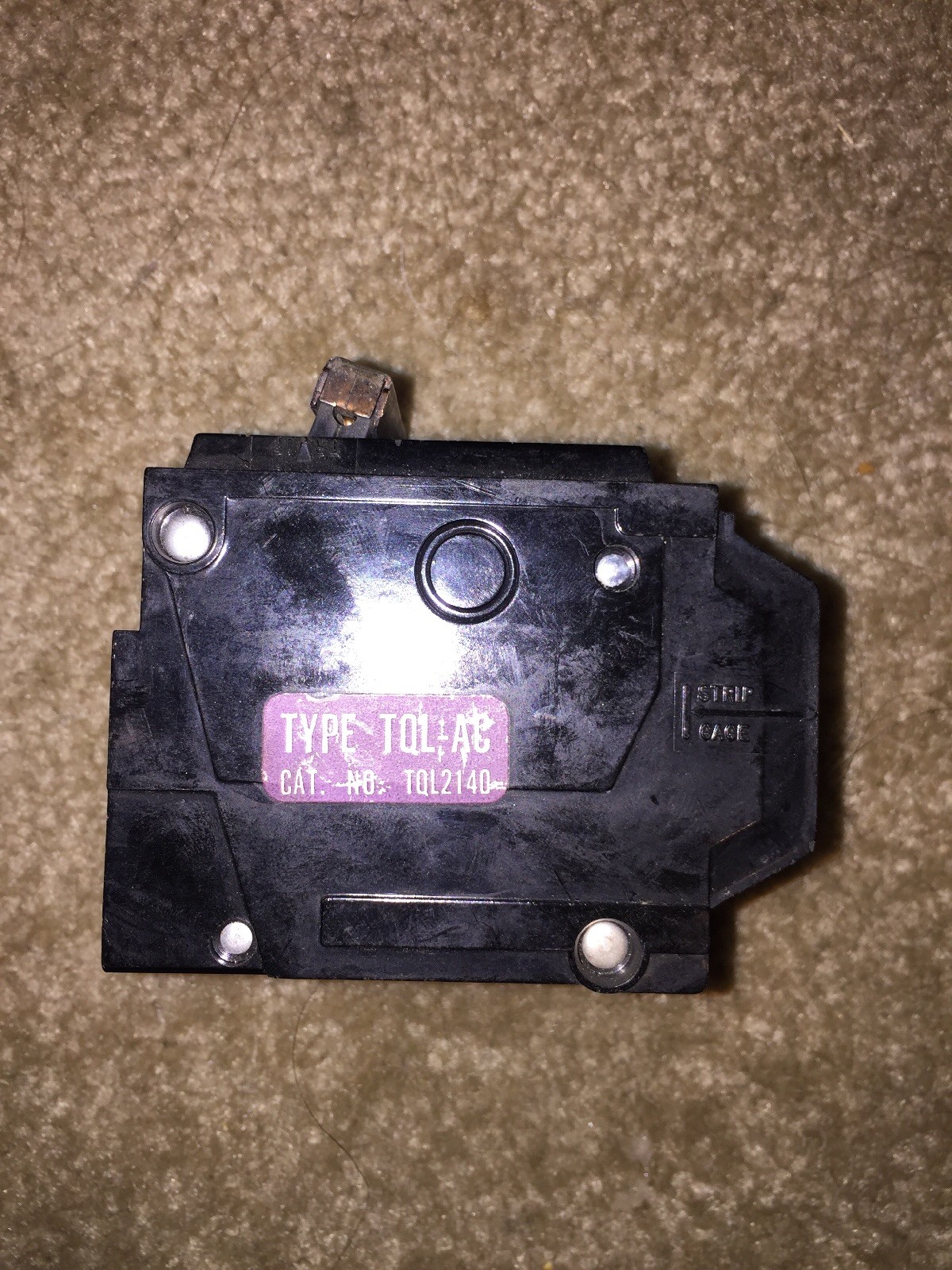 GE TYPE TQL-AC CAT. No. TQL 2140 40 AMP CIRCUIT BREAKER | eBay