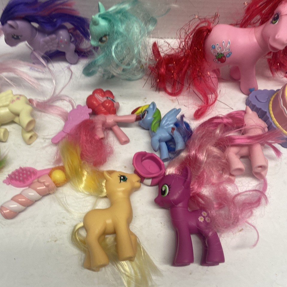 My little Pony/unicorns lot 12 Dolls, 6” & 3” years 2006-2010 | eBay