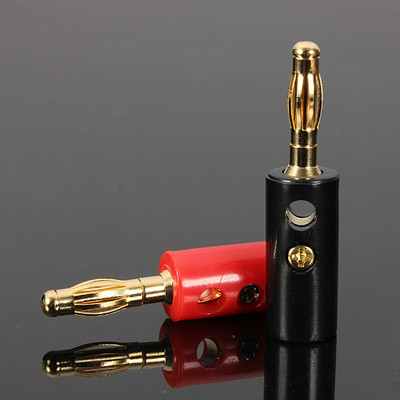 Speaker to Receiver Quick Connect / Disconnect - 1 pair - gold plated ...