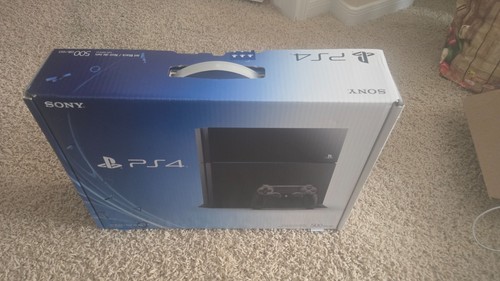 Sony PlayStation 4 Console (8.03 FW) 500GB – With Box, Controller ...