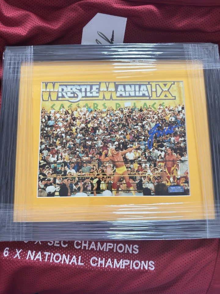 WWE Legend Jimmy Hart Wrestlemania IX Signed 8x10 Photo Autograph ...