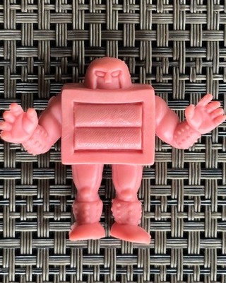 Vintage 80’s M.U.S.C.L.E. Men Rollerman #117 Kinnikuman Flesh Color 2 ...