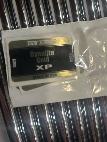Dynalite Gold XP R300 4-GW Iron Shafts NEW UNCUT .355 Taper | eBay