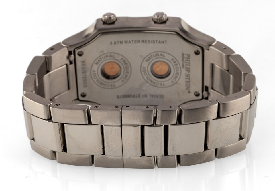 Philip Stein Signature Men's Two-Dial Quartz Time Zone Watch Nice! | eBay