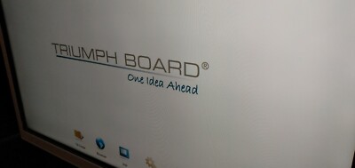 Triumph White Interactive Board 65" LED Touchscreen TV Smartboard Wall ...