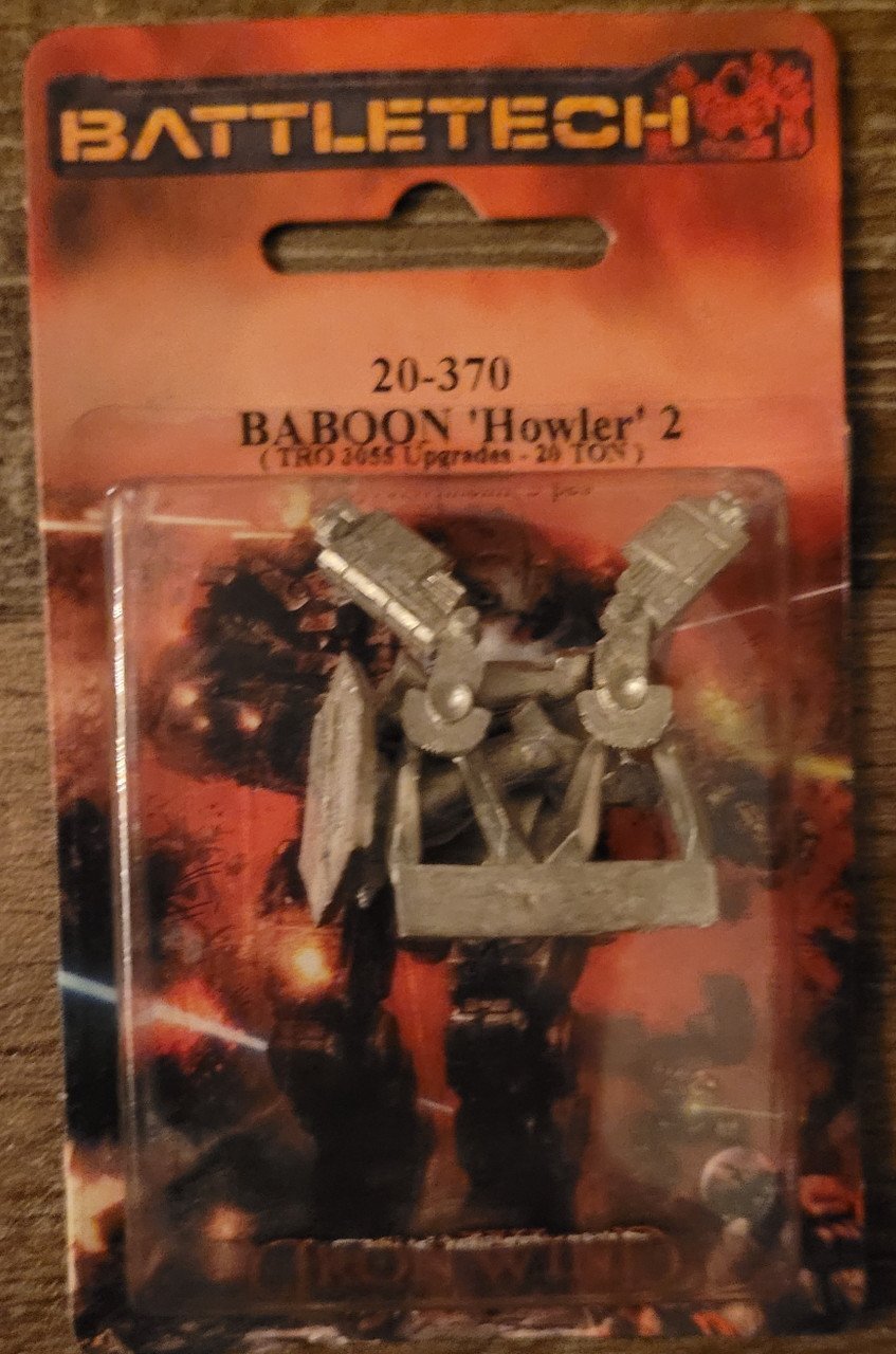 BattleTech 20-370 Baboon "Howler" 2 (*See per order Flat rate Shipping ...