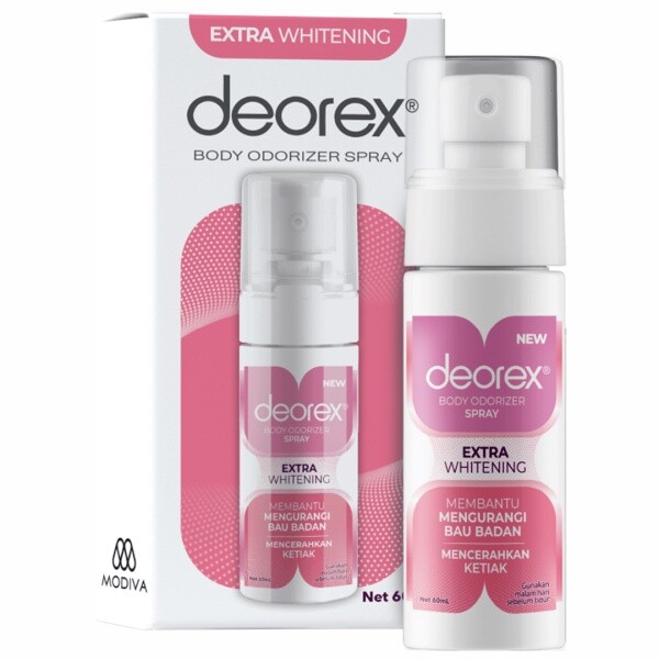 Deorex Body Odorizer Spray 60ml – Long-Lasting Odor Control for Men ...