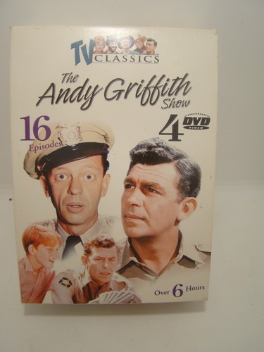 TV Classics The Andy Griffith Show on 4 DVDs Over 6 Hours | eBay