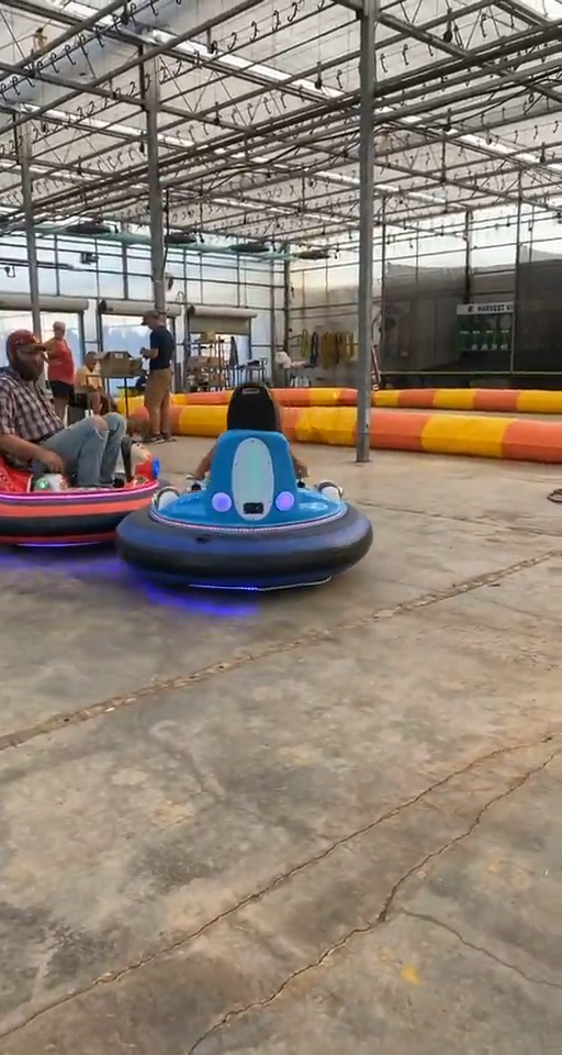 UFO Space ship 2 Bumper Cars (kid version) Rechargeable battery ...