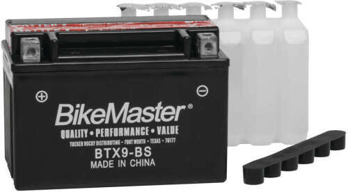 Bikemaster Battery BTX9-BS BIKEMSTR BATTERY** EDTM329BS 78-1317 781317 ...