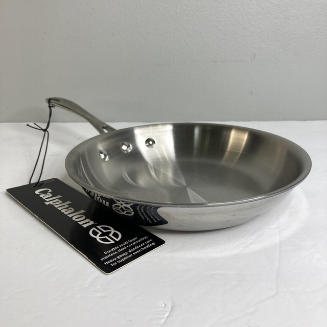 Calphalon Stainless Steel Fry Pan 8" 1388 Omelette Skillet for sale ...