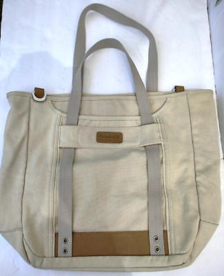 NEW Timberland Shoulder Tote Bag Cotton Canvas Earthkeepers Series ...