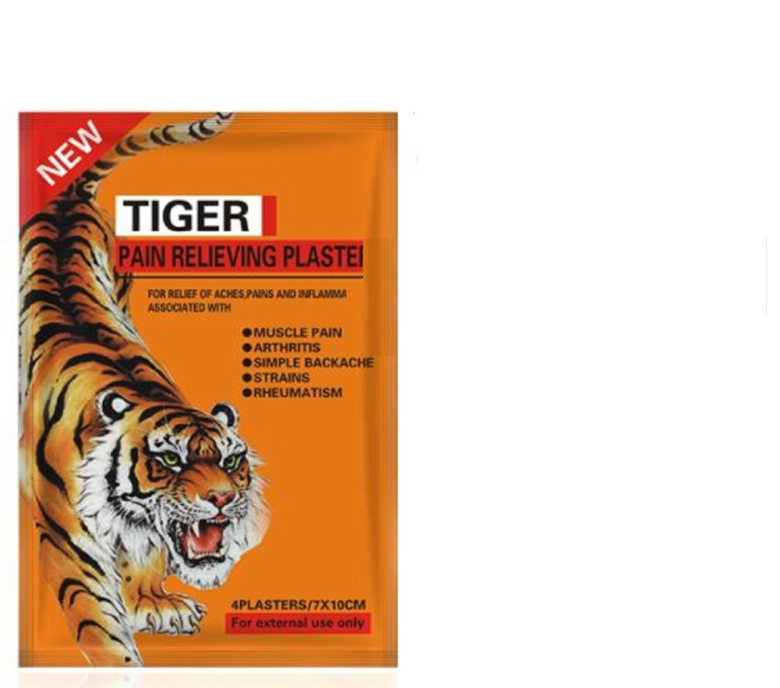 Tiger Heat Balm Pain Relief Herbal Plaster Patch 12pk-48pcs SALE POST ...