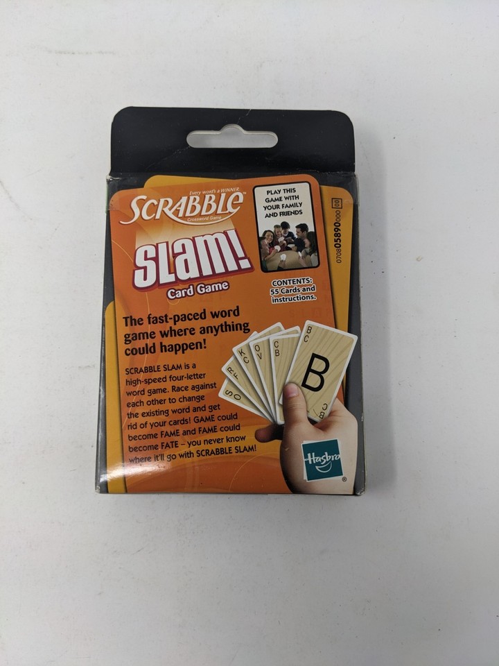 Scrabble Slam ! Card Game 100% Complete Parker Brothers New! | eBay