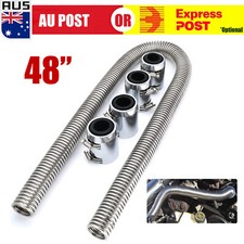 Speedway 1937-1948 Flathead 59a Ford V8 Chrome Radiator Hose Dress-up ...