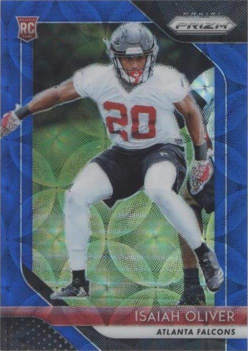 2018 Panini Prizm - Rookie Isaiah Oliver #259 Blue Scope Prizm /99 (RC ...