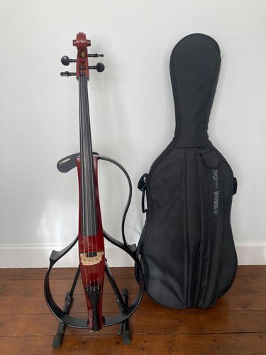 Yamaha electric cello Silent Cello SVC-110 full size 4/4 with case ...