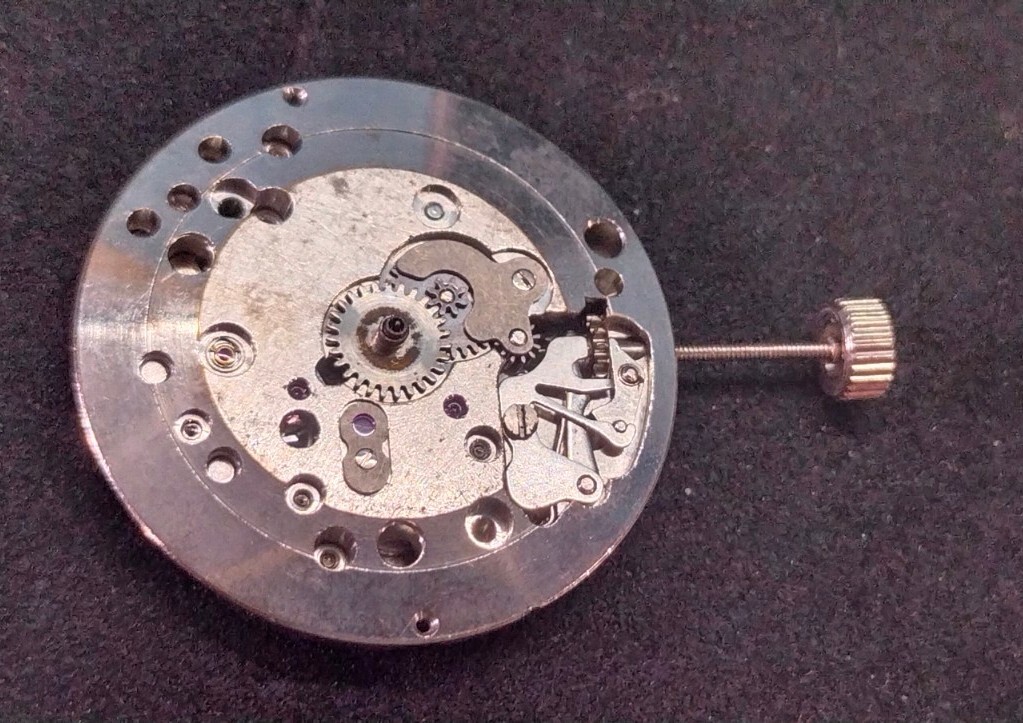 SWISS WINDING MOVEMENT CAL NO.ST96 MO-A-41 KEY ROD ON-3 - Picture 4 of 9