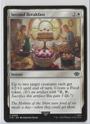MTG Second Breakfast Lord of the Rings (LTR) Common Magic Card #0029 Unplayed | eBay
