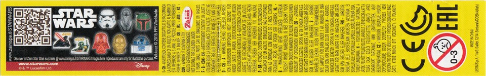 Zaini / Wikkeez Minifigures - Star Wars Heads - Series 2 (2016 ...