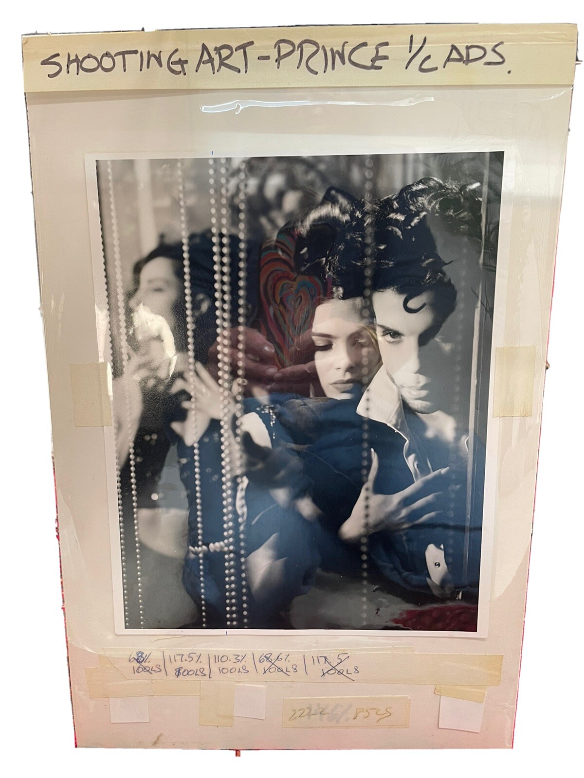 Prince shooting art -for Diamond and Pearls. Also for Crème. 15 x 10. 2 ...