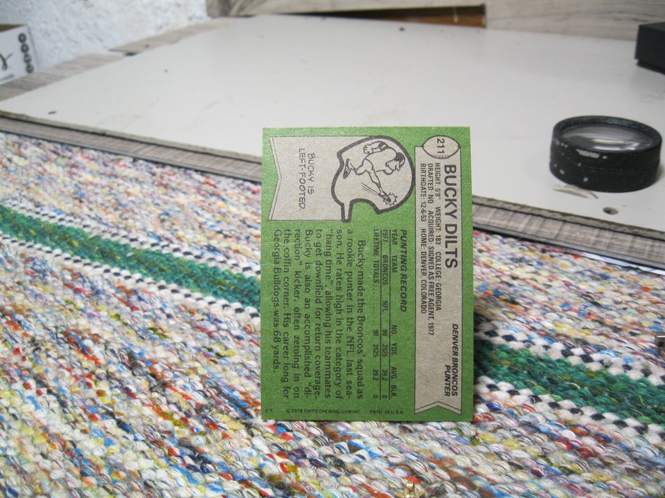 1978 Topps - #211 Bucky Dilts (RC) | eBay