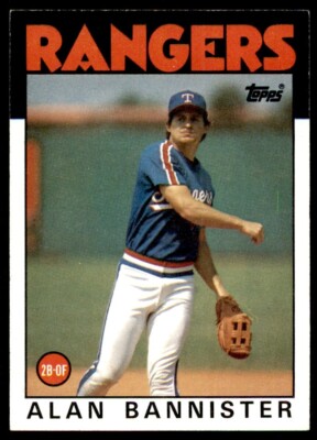 1986 Topps - Alan Bannister #784 Texas Rangers Baseball Card | eBay