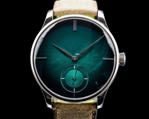 H. Moser and Cie. Venturer Small Seconds 18K WG / Cosmic Green Dial | eBay