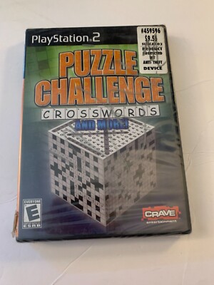 PS2 Game Puzzle Challenge Crosswords And More Sealed | eBay