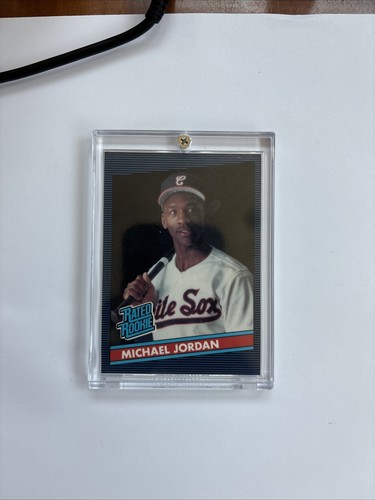 1 MICHAEL JORDAN RATED ROOKIE BASEBALL CARD SEASON 88-89 WHITESOX | eBay