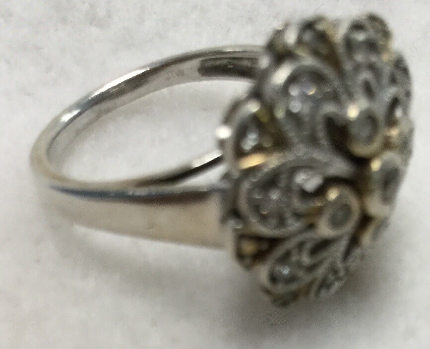 Beautiful Designer Sterling Silver Ring Signed JTW 925 | eBay