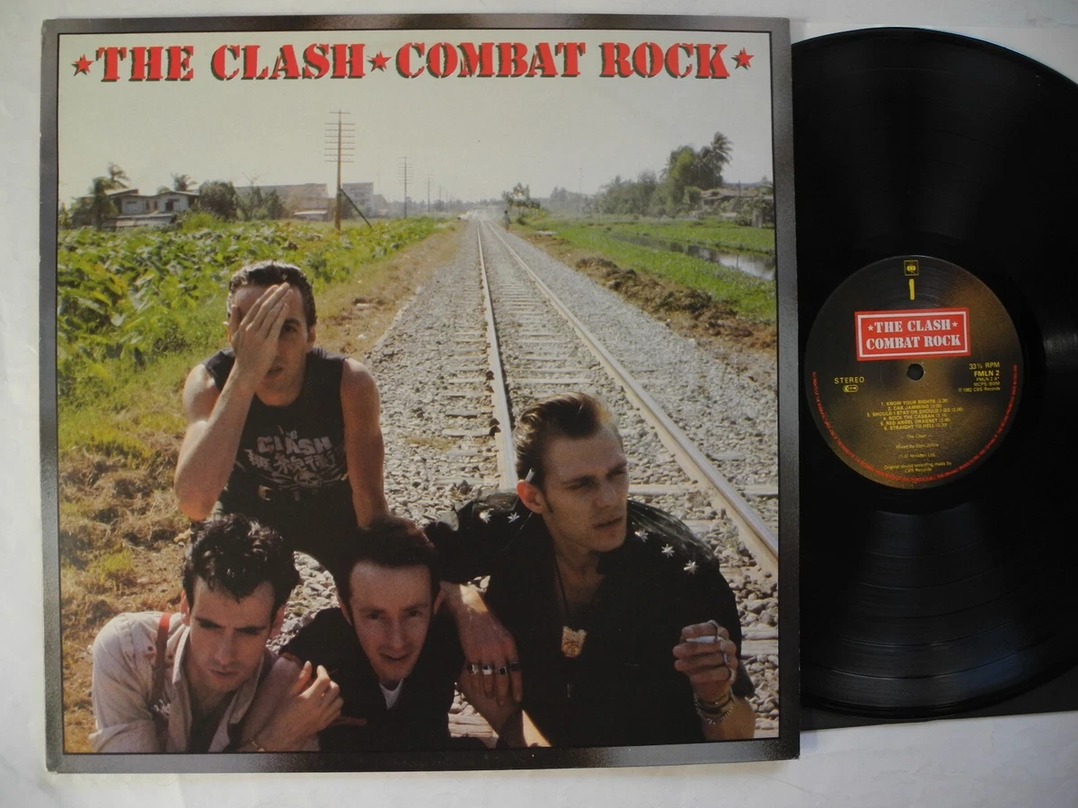 The Clash Combat Rock Poster