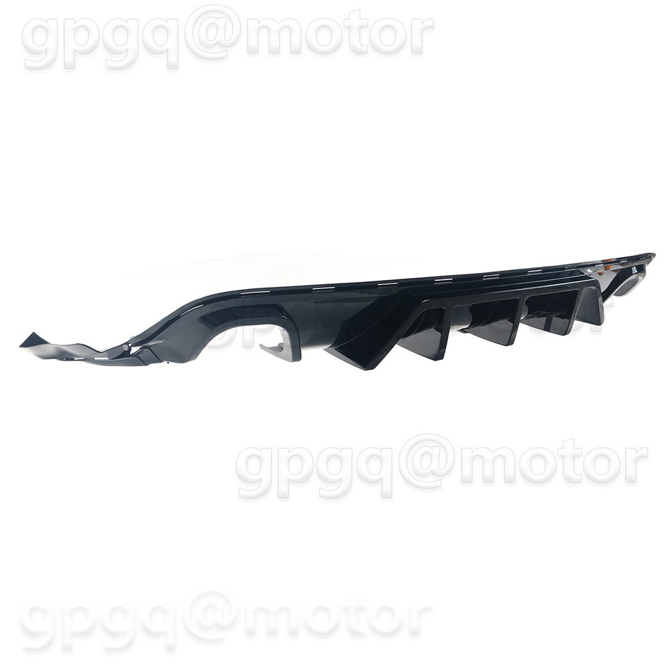 For Jeep Grand Cherokee SRT / Trackhawk 2014-21 Gloss Black Rear Bumper ...