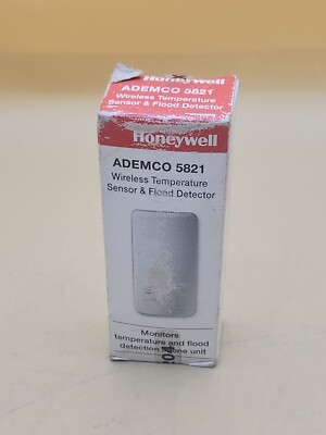 Honeywell 5821 Wireless Temperature Sensor & Flood Detector Battery ...