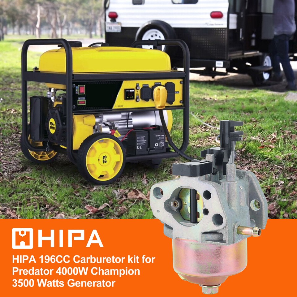 196CC 6.5HP Generator Carburetor for Champion Power Equipment ST168FD ...