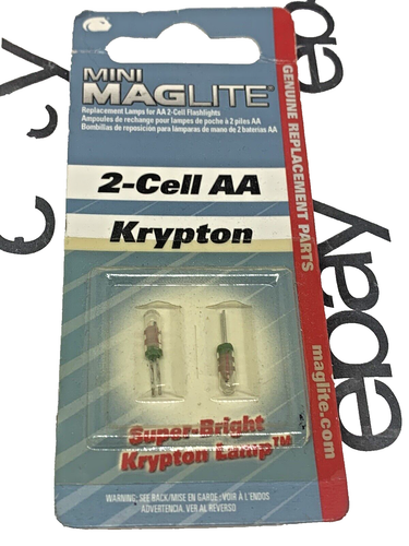 Maglite LM2A001 Mini Mag AA Bulbs - Mini Flashlight Replacement Bulbs ...