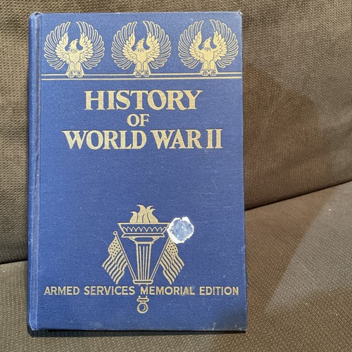 Vintage WW2 book History of World War II Armed Services Memorial ...